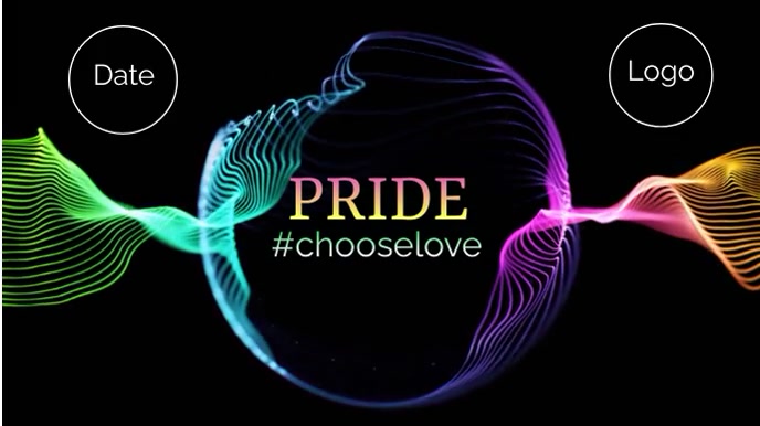 Plantilla de Pride Splash Video | PosterMyWall
