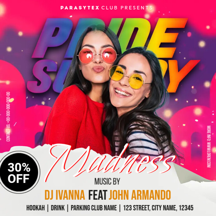Pride Sunday Template | PosterMyWall