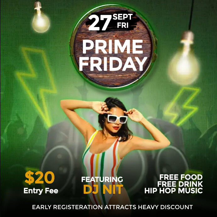 Plantilla de Prime Friday Flyer Template | PosterMyWall