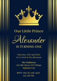 Prince Birthday Invitation Template | PosterMyWall