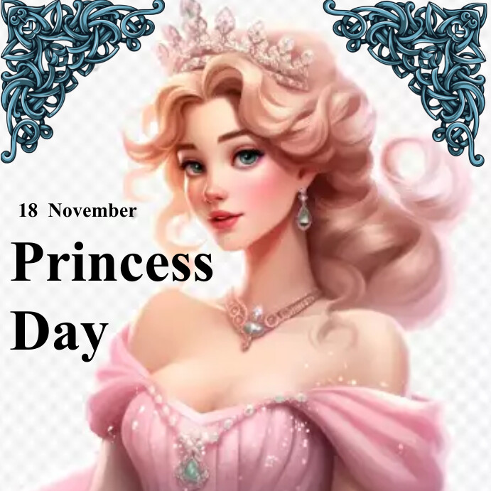 Plantilla de Princess day Instagram post | PosterMyWall
