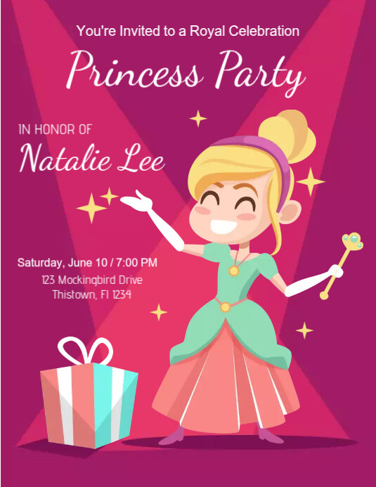 Princess Party Custom Invitations 12 Princess Party Ideas For A Most