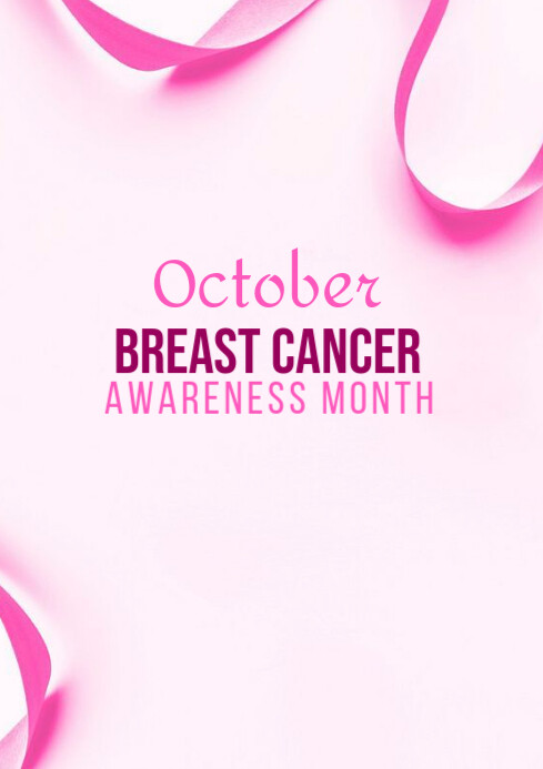 printable breast cancer awareness month Template | PosterMyWall