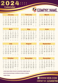 Calendar Template | PosterMyWall