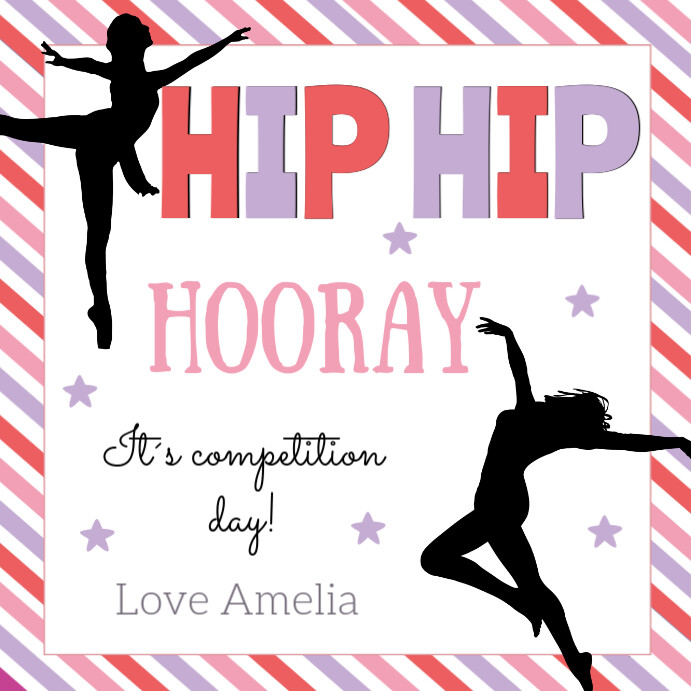 Copy of Printable Dance Gift Tag | PosterMyWall