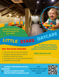 Printable Daycare Poster Flyer Ad Template Design | PosterMyWall
