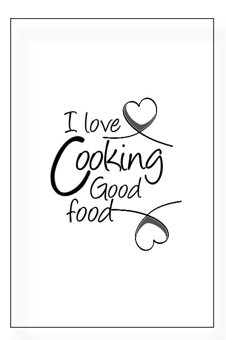 Plantilla de Printable kitchen wall art (3) | PosterMyWall