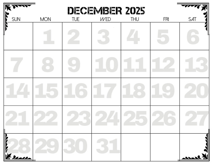 Plantilla de Printable March 2025 Calendar Planner | PosterMyWall