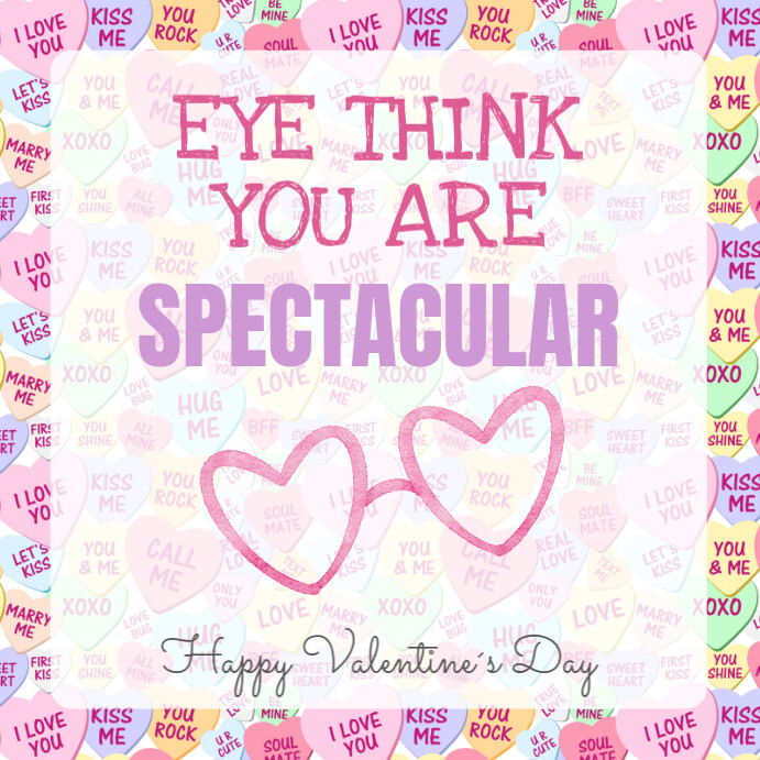 Copy of Printable Sunglasses valentine tag, you are spectacular gift ...