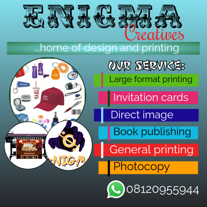Printing services banner Template | PosterMyWall