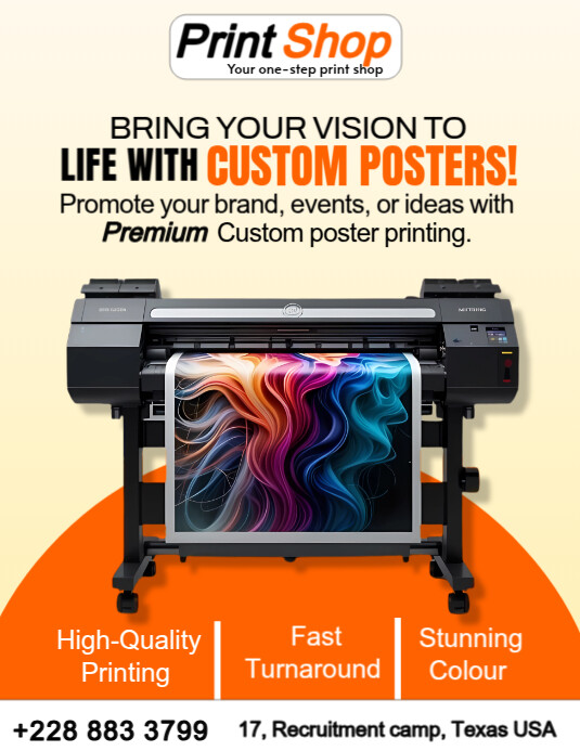 Copy of Printing services flyer design template | PosterMyWall
