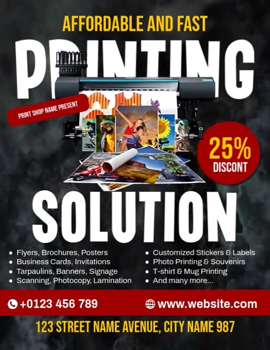 Copy of Printing Solution | PosterMyWall