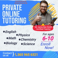 Tutoring, free instagram template | PosterMyWall