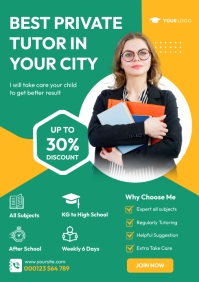 Private Tutoring Flyer Template | PosterMyWall