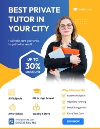 Private tutor flyer Template | PosterMyWall