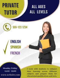 Private tutor Template | PosterMyWall