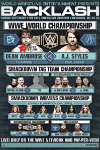 Customizable Design Templates for wwe wrestling | PosterMyWall