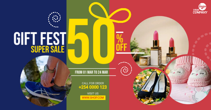 Product Offer Facebook Share Image Template | PosterMyWall