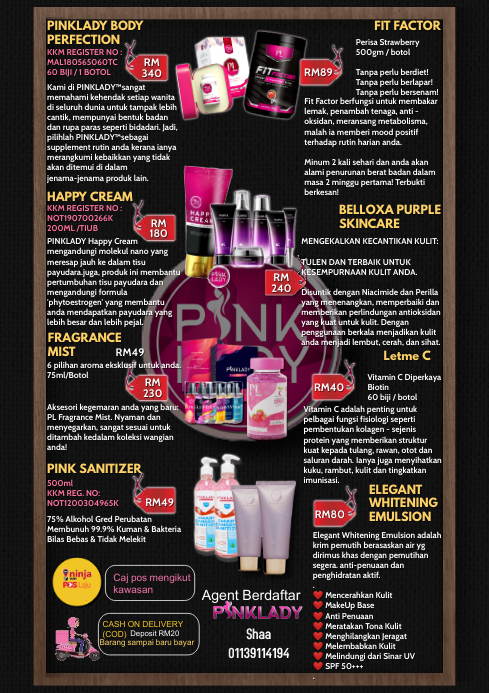 Detail Daftar Harga Produk Templat | PosterMyWall