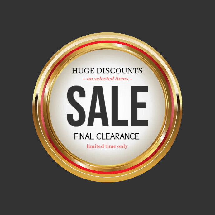 Product Sale Label Template | PosterMyWall