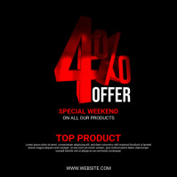 Product Sale Offer Template design | PosterMyWall