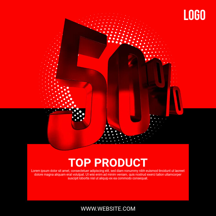 Product Sale Offer Template design | PosterMyWall
