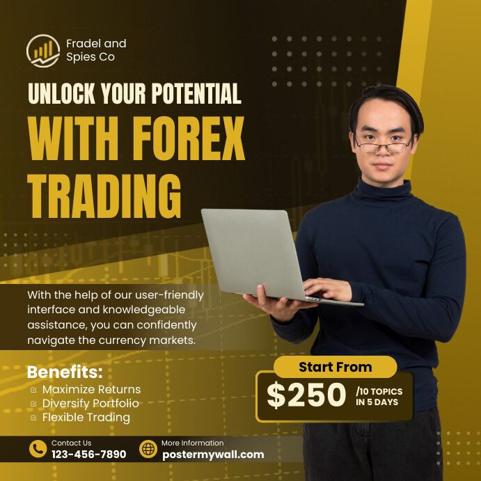 Copy of Profesional Forex Trading Pos Instagram | PosterMyWall