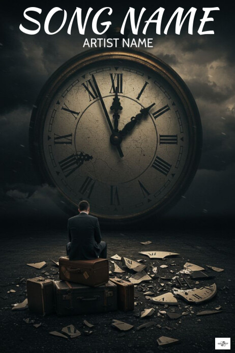 Professional A Man With Watch Album Cover Poster Template | PosterMyWall