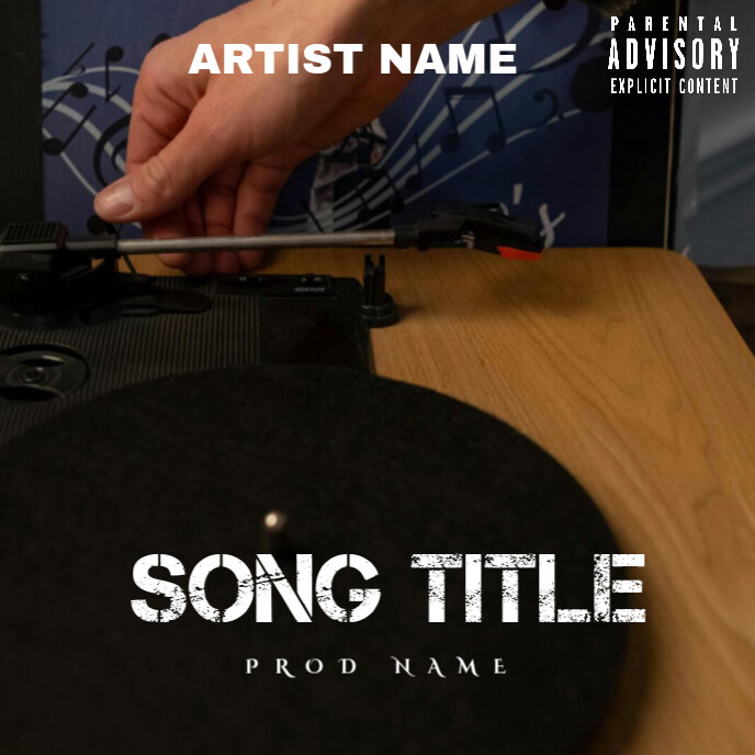 Plantilla de Professional album cover | PosterMyWall