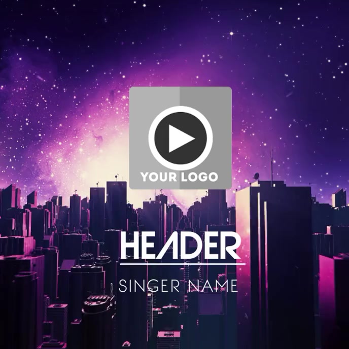 Professional Album Cover Video For Music Template | PosterMyWall