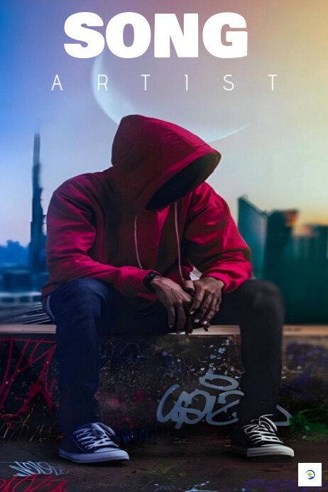 Copy of Professional Alon Man Song Albumb Cover Poster | PosterMyWall
