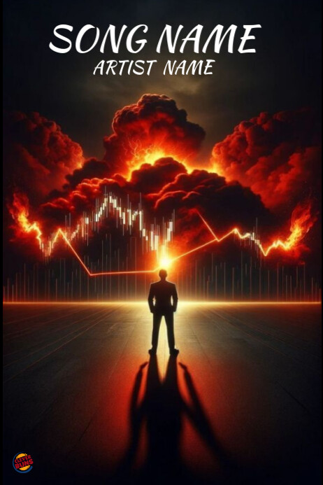 Professional Alone Man Album Cover Poster Template | PosterMyWall