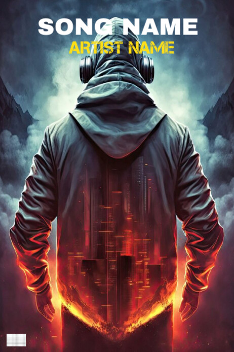 Professional Alone Man Song Album Cover Poster Template | PosterMyWall