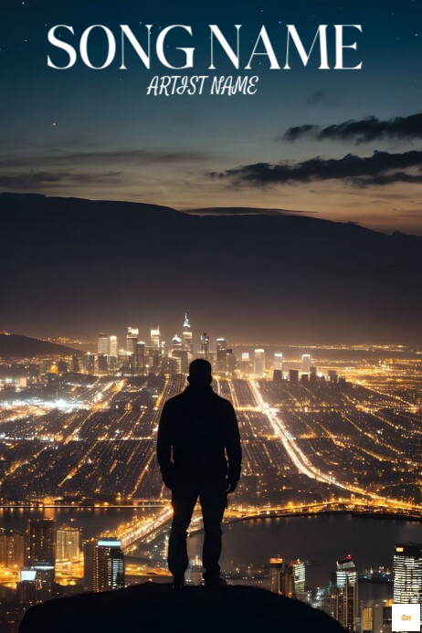 Copy of Professional Alone Man Song Album Poster | PosterMyWall