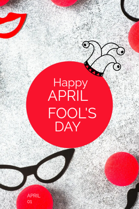 Professional April Fools Day 2025 Poster Templat | PosterMyWall