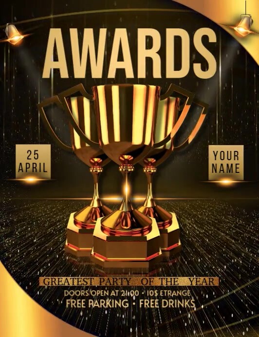 Copy of Professional Awards Flyer (us Letter) | PosterMyWall