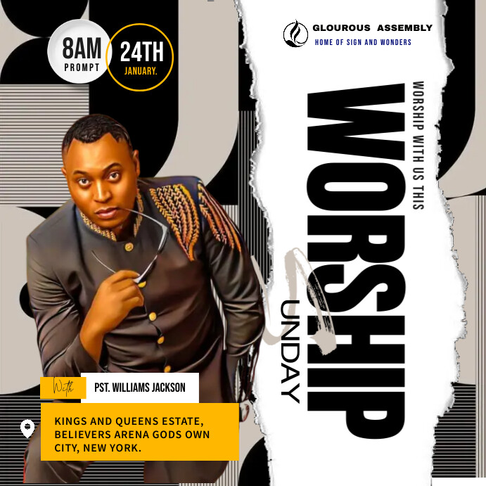 Copy of Professional Bible Study, Church, Revival Pra | PosterMyWall