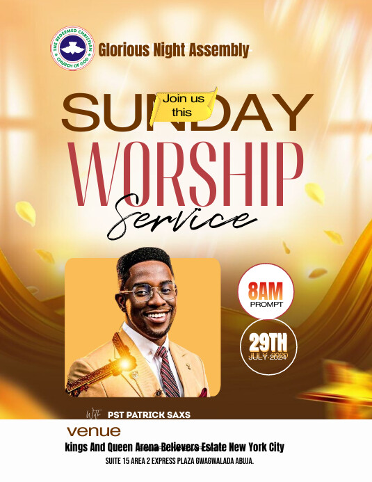 Professional Bible Study, Church, Revival Pra Template | PosterMyWall