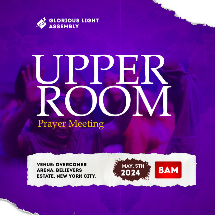 Professional Bible Study, Church, Revival Pra Template | PosterMyWall