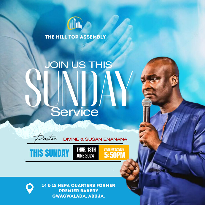 Professional Bible Study, Church, Revival Pra Template | PosterMyWall