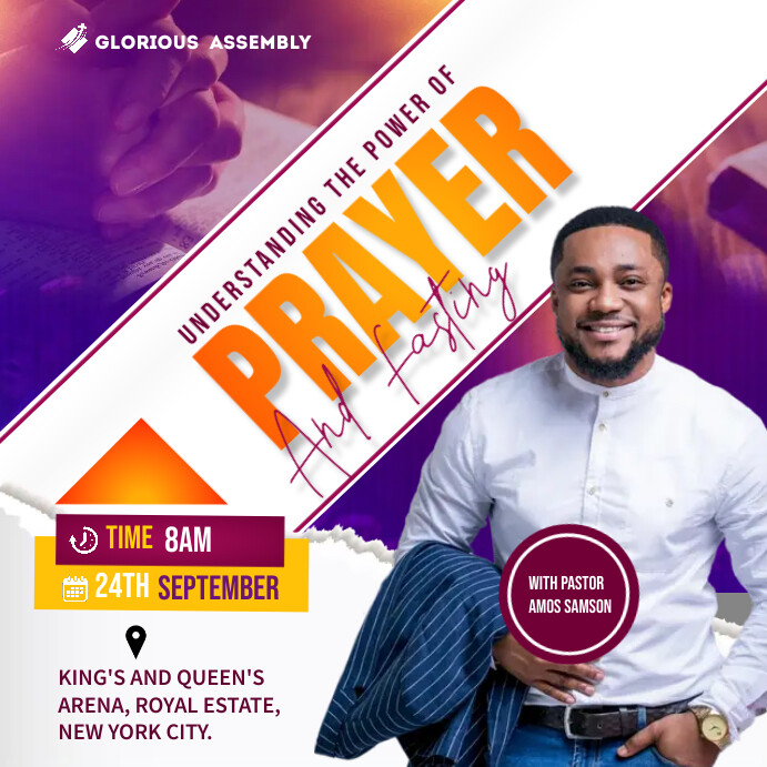 Copy of Professional Bible Study, Church, Revival Pra | PosterMyWall