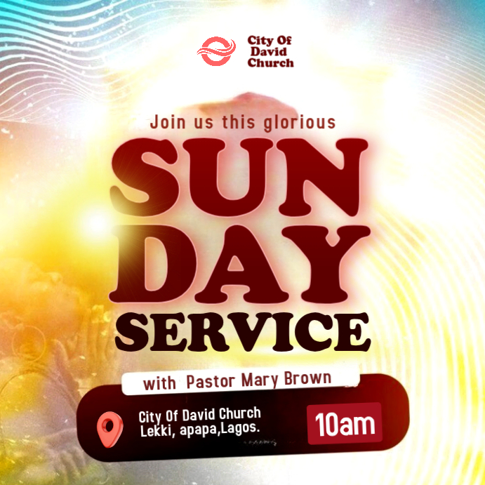 Plantilla de Professional Bible Study, Church, Revival Prayer Worship ...