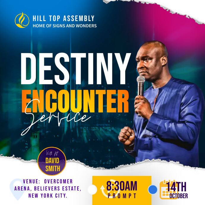 Professional Bible Study, Church, Revival Pra Template | PosterMyWall