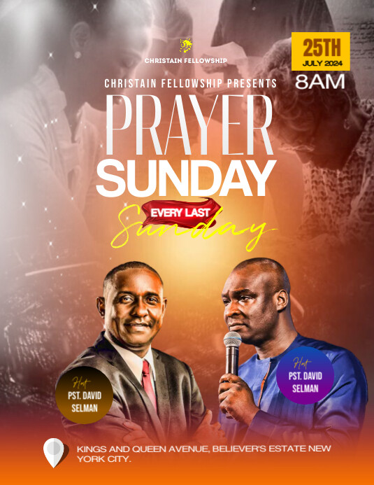 Professional Bible Study, Church, Revival Pra Template | PosterMyWall