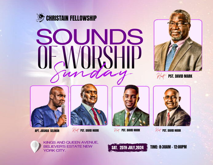 Copy of Professional Bible Study, Church, Revival Pra | PosterMyWall