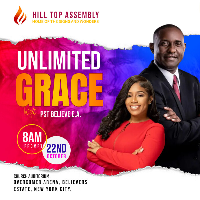 Professional Bible Study, Church, Revival Pra Template | PosterMyWall