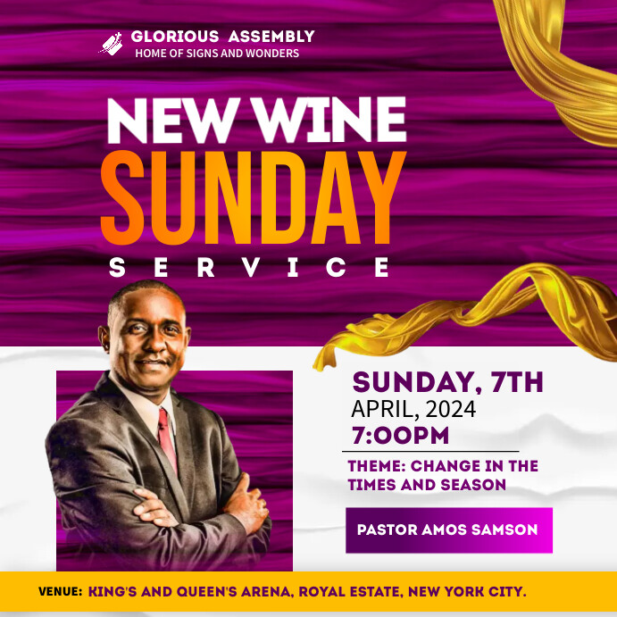 Plantilla de Professional Bible Study, Church, Revival Pra | PosterMyWall