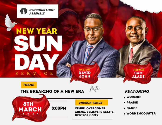 Professional Bible Study, Church, Revival Pra Template | PosterMyWall