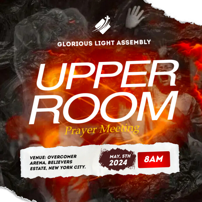 Professional Bible Study, Church, Revival Pra Template | PosterMyWall