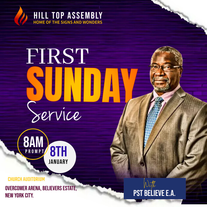 Copy of Professional Bible Study, Church, Revival Pra | PosterMyWall